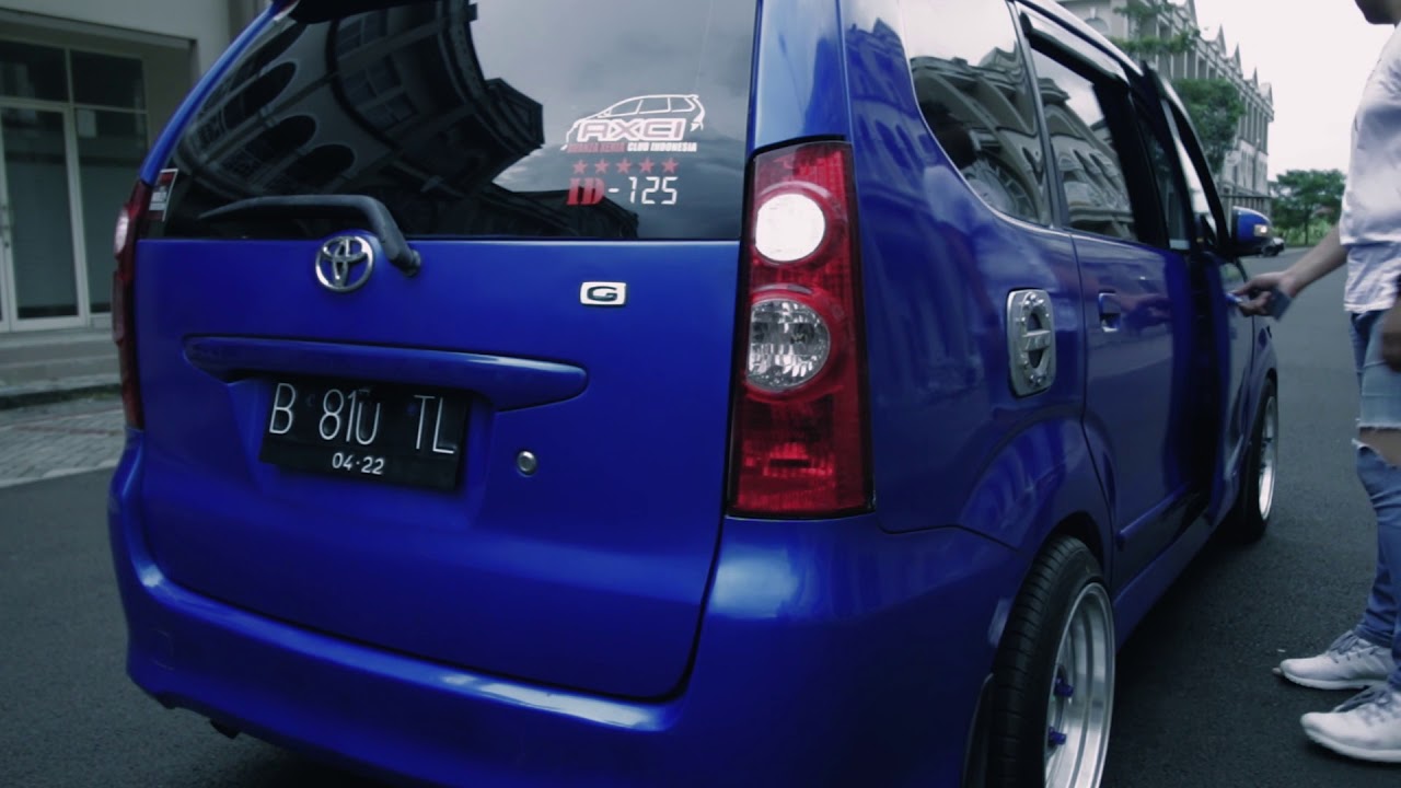 Static toyota Avanza (babyblueava) - YouTube