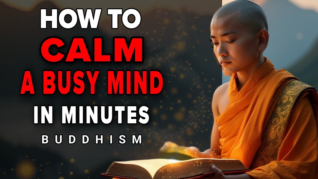 How to Calm a Busy Mind in Minutes | Buddhism - YouTube
