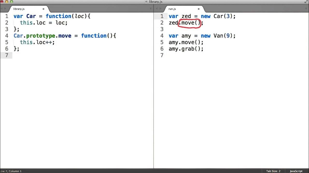 Pseudoclassical Subclasses - Object-Oriented JavaScript - YouTube