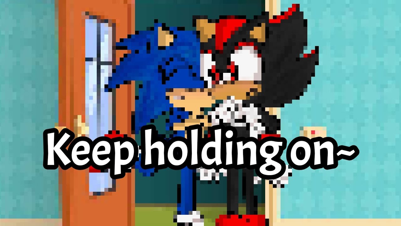 Keep holding on~...// STH // 💙Sonadow🖤 // ⚠️TW: EPILEPSY⚠️ (Bad art-) - YouTube