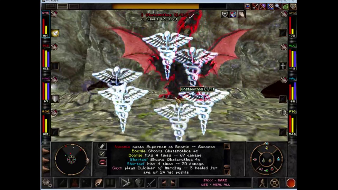 Wizardry 8 Reforged 30 - Dragon unknown - YouTube