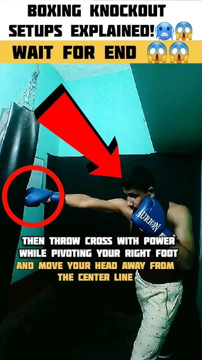 Boxing KnockOut Setups Explained!🥶😱|#boxing #boxingtraining - YouTube