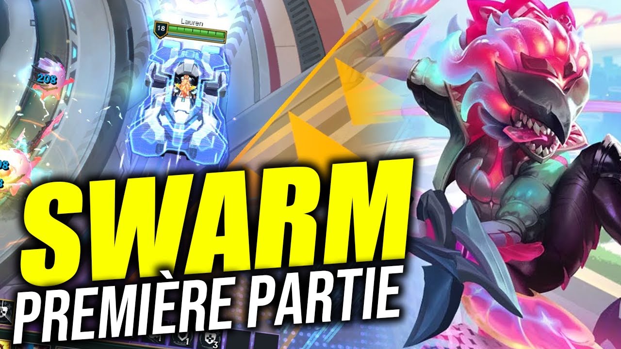 NOUVEAU MODE : SWARM - Ma première partie (le mode est trop fun) - YouTube