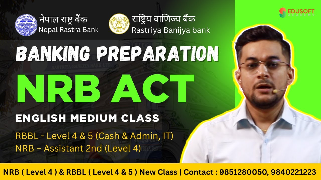 New Banking Preparation class Announced | NRB ACT - Day 4 | NRB Act ...
