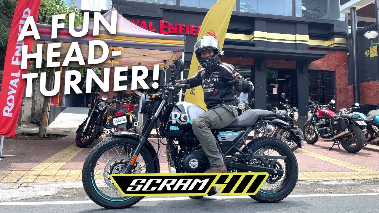 SURPRISINGLY GOOD! SCRAM 411 FIRST RIDE in the Philippines - YouTube
