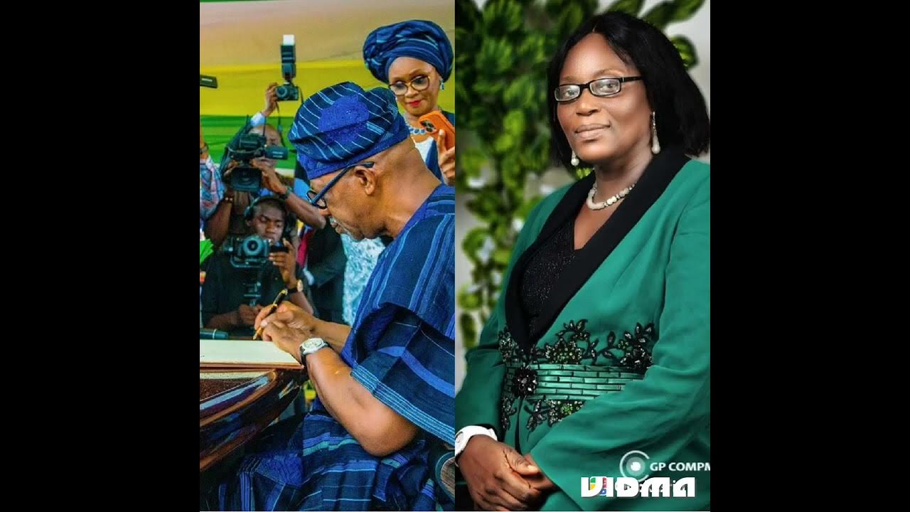 Bishop Deborah Adesanya Congratulate Gov Dapo Abiodun On His
