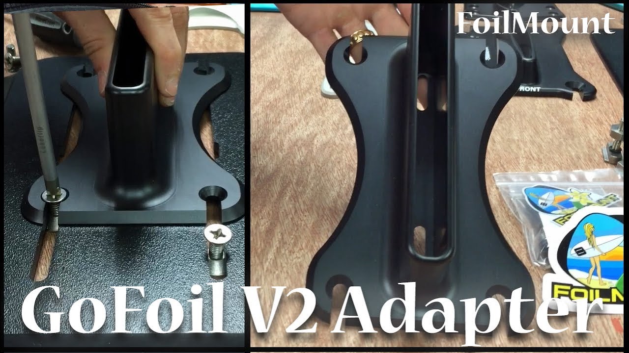 FoilMount V2 Drop-In Gofoil/Deep Tuttle Adapter Plate - YouTube