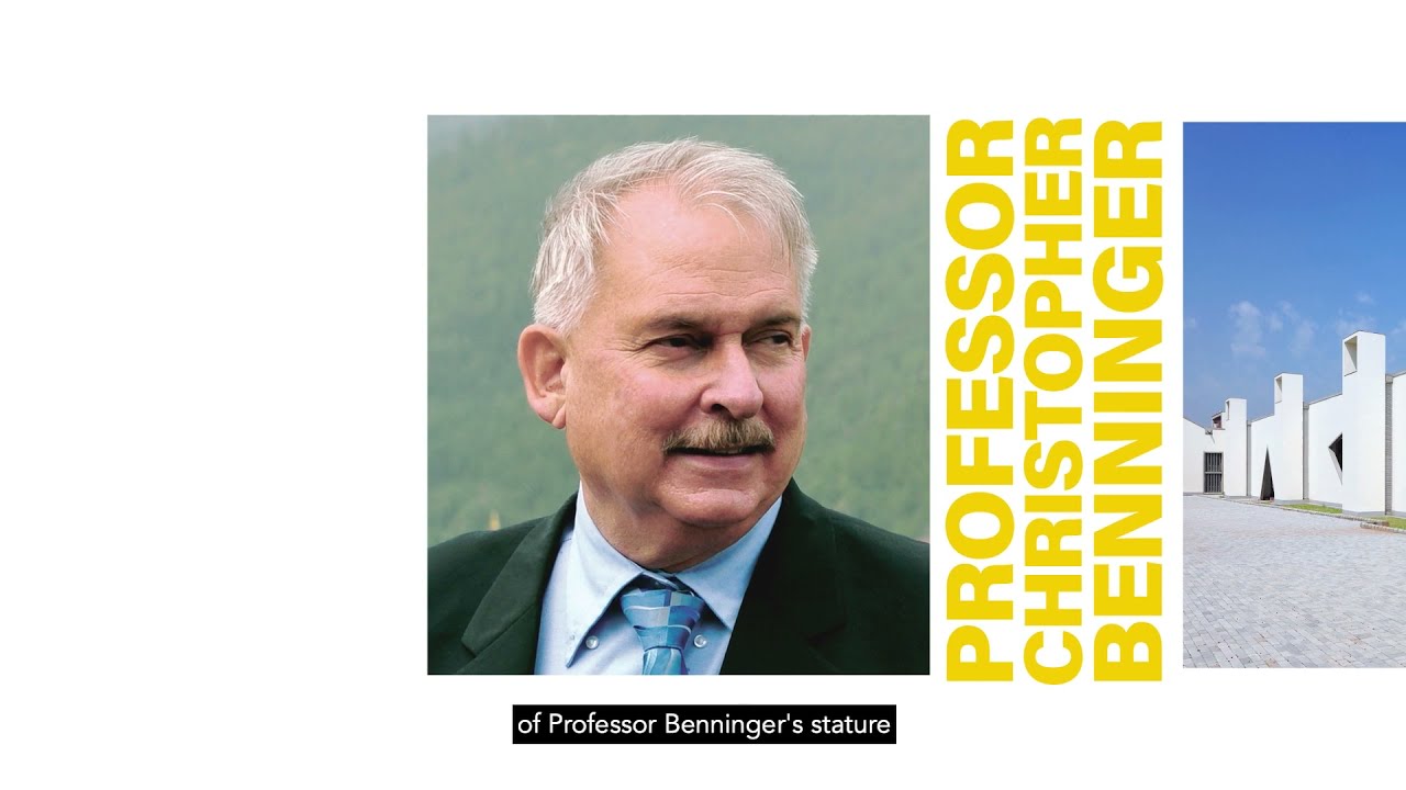 Those who Design | Episode 1 | Prof Christopher Benninger on designing ...