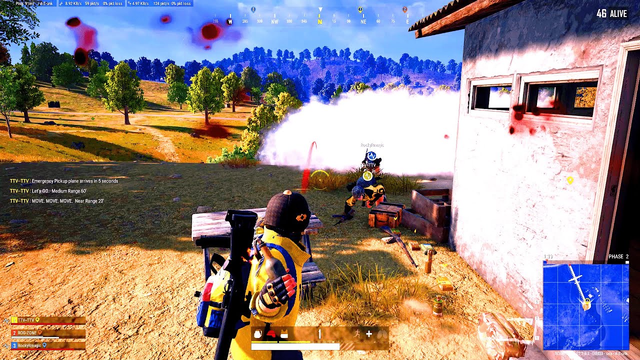 PUBG Erangel Map Gameplay ( 4K Ultra Graphics ) | Day 07 | ROG ZONE ...