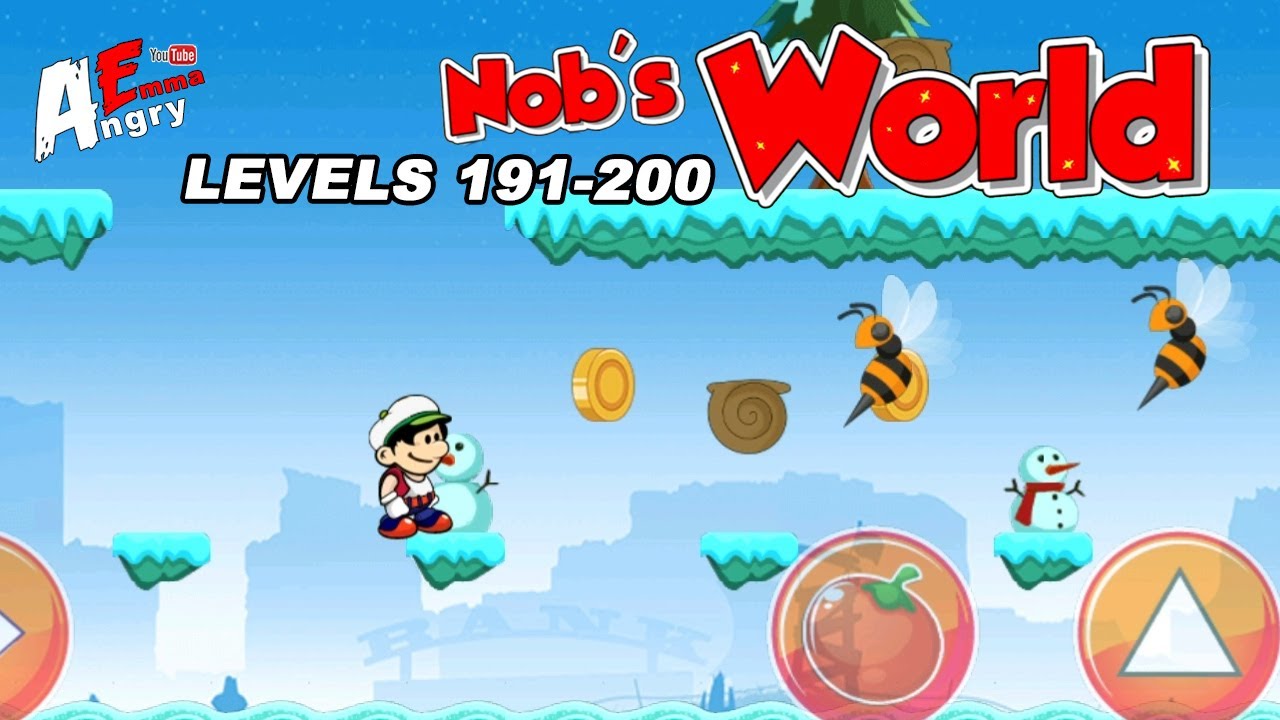 Nob's World - Levels 191-200 / Gameplay Walkthrough (Android Game ...