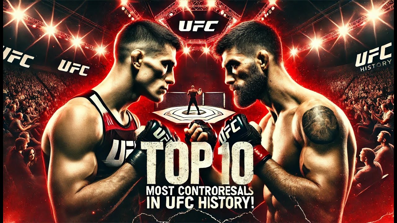 🥊 Top 10 Most Controversial Fighters in UFC History! 🔥 - YouTube