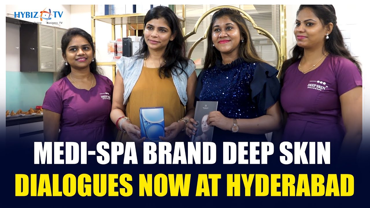 Deep Skin Dialogue Medi Spa in Hyderabad | Singer Chinmayi | Hybiz tv ...