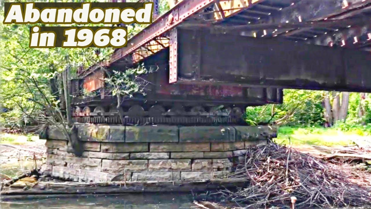 130 year old forgotten swing span bridge exploration! - YouTube