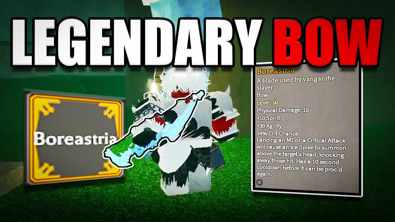 *new* LEGENDARY Bow BOREASTRIA Showcase | Rune Slayer - YouTube