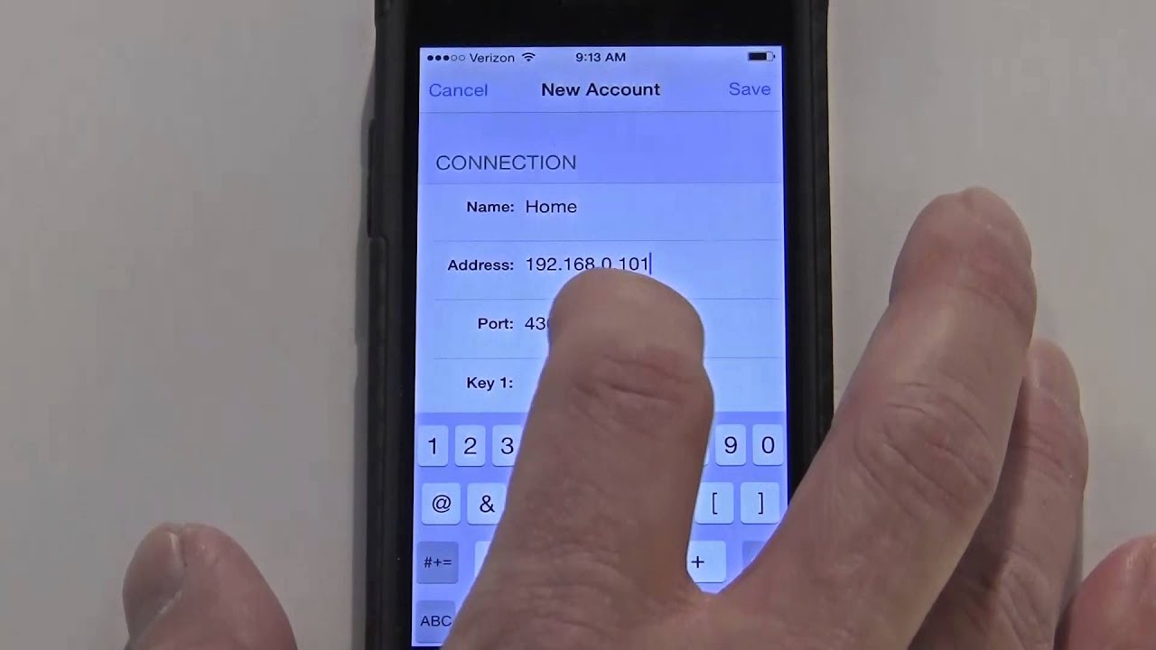 Snap Link Mobile Connecting to Omni Lumina - YouTube