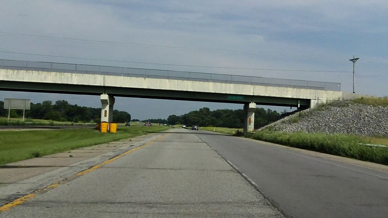 Indiana Toll Road (Exits 121 to 144) eastbound (Part 1/2) - YouTube