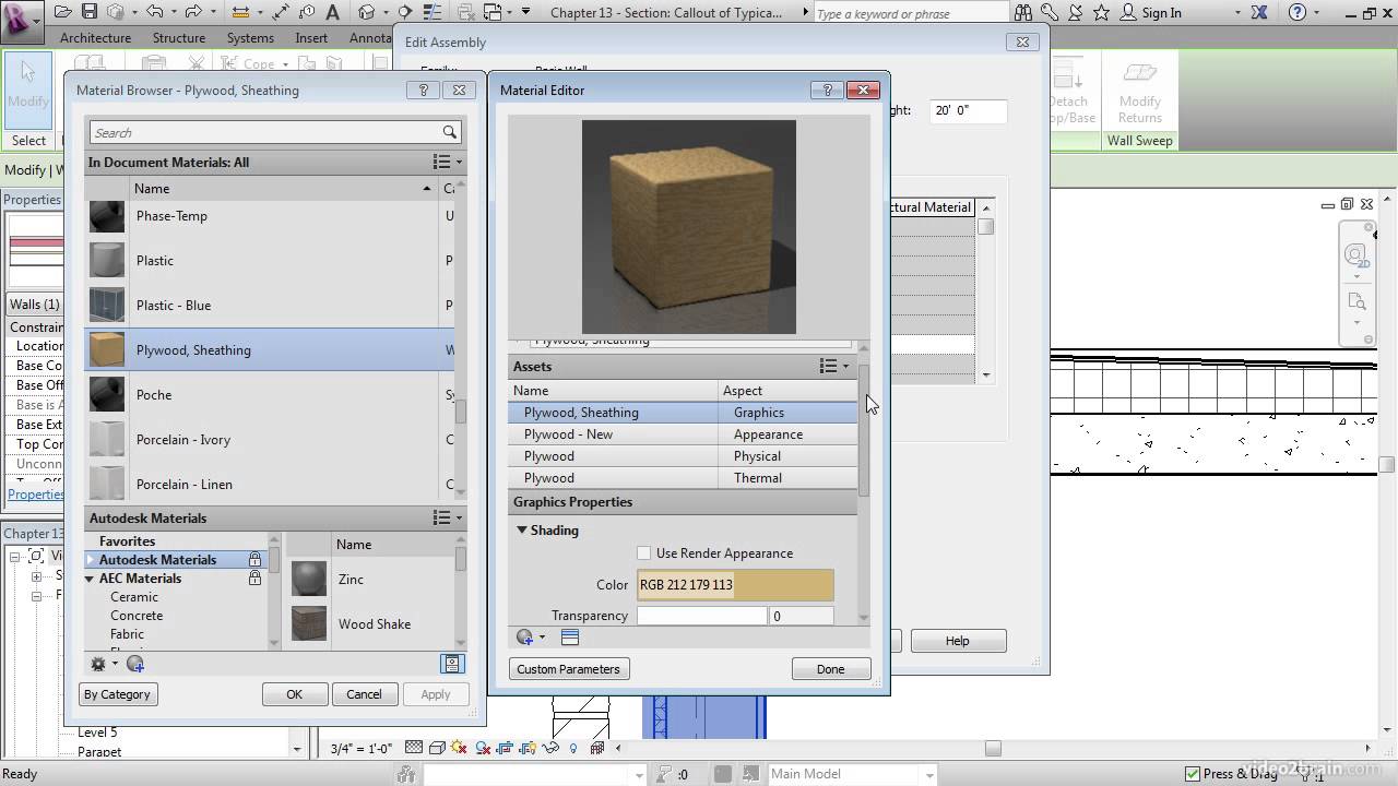Drawing Detail Lines and Components - YouTube