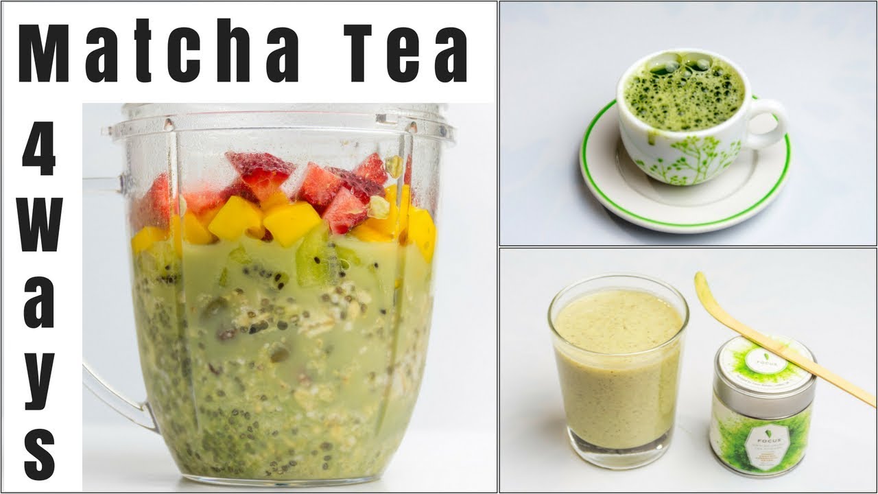 How to Make Japanese Matcha GreenTea at Home | 4 Different Matcha Green ...