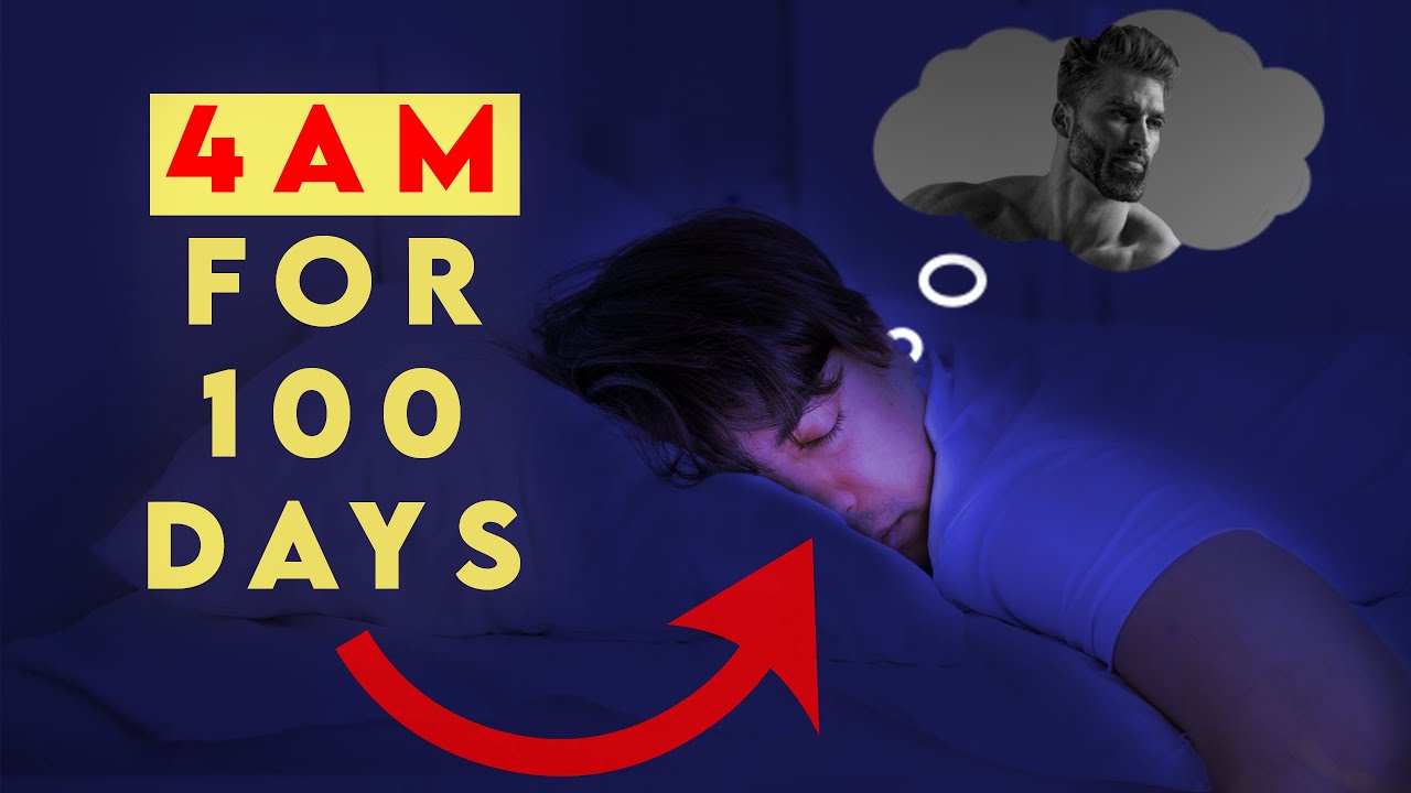 I woke up at 4am for over 100 days - YouTube