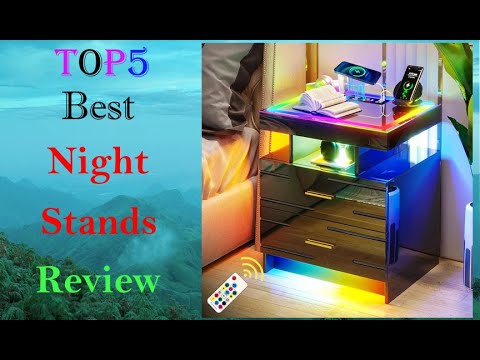 Top 5 Best Night stands Review 2024 - YouTube