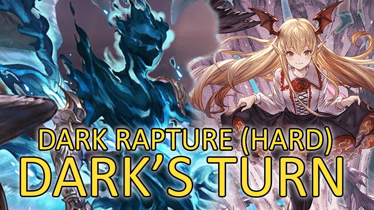 【Granblue Fantasy】Dark Rapture(Hard) First Try With Dark - YouTube