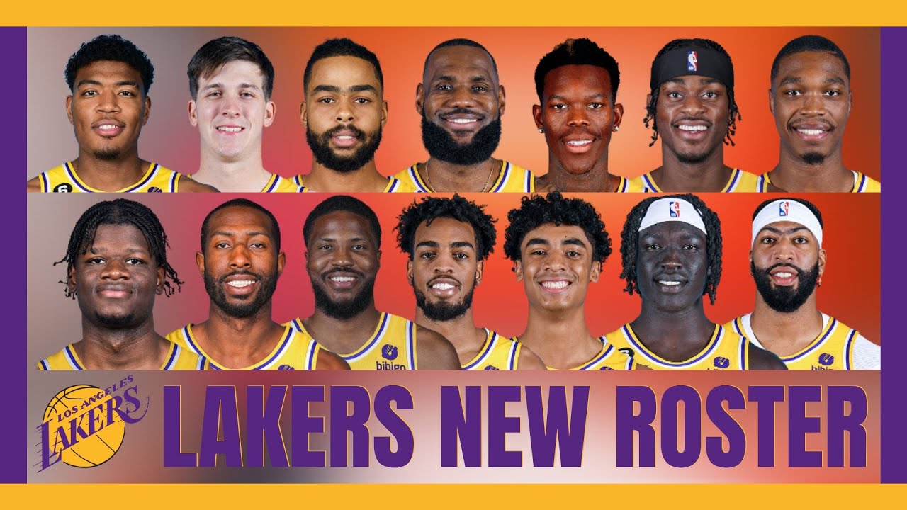 UNVEILING THE NEW LAKERS ROSTER: A STAR-STUDDED LINEUP! LATEST LAKERS ...