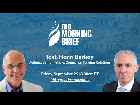 FDD Morning Brief | feat. Henri Barkey (Sep. 26)