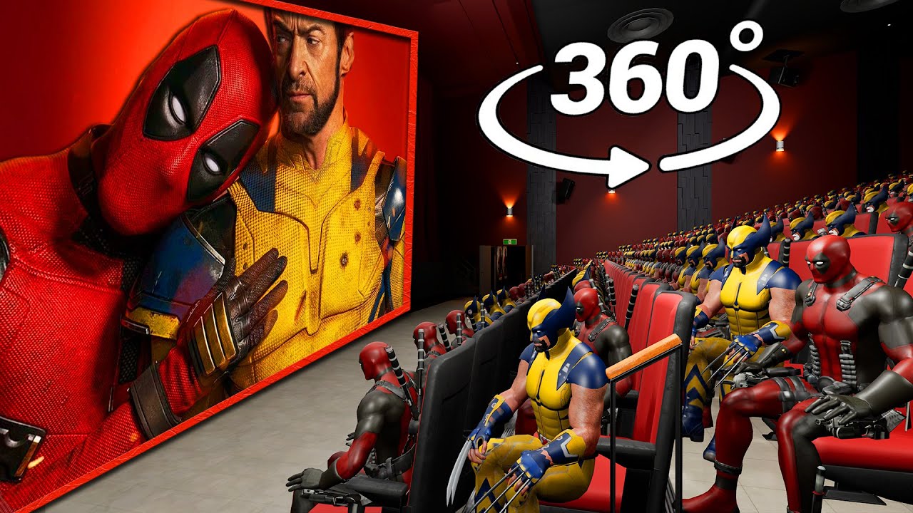 Deadpool & Wolverine Movie - CINEMA HALL | VR/360° Experience - YouTube