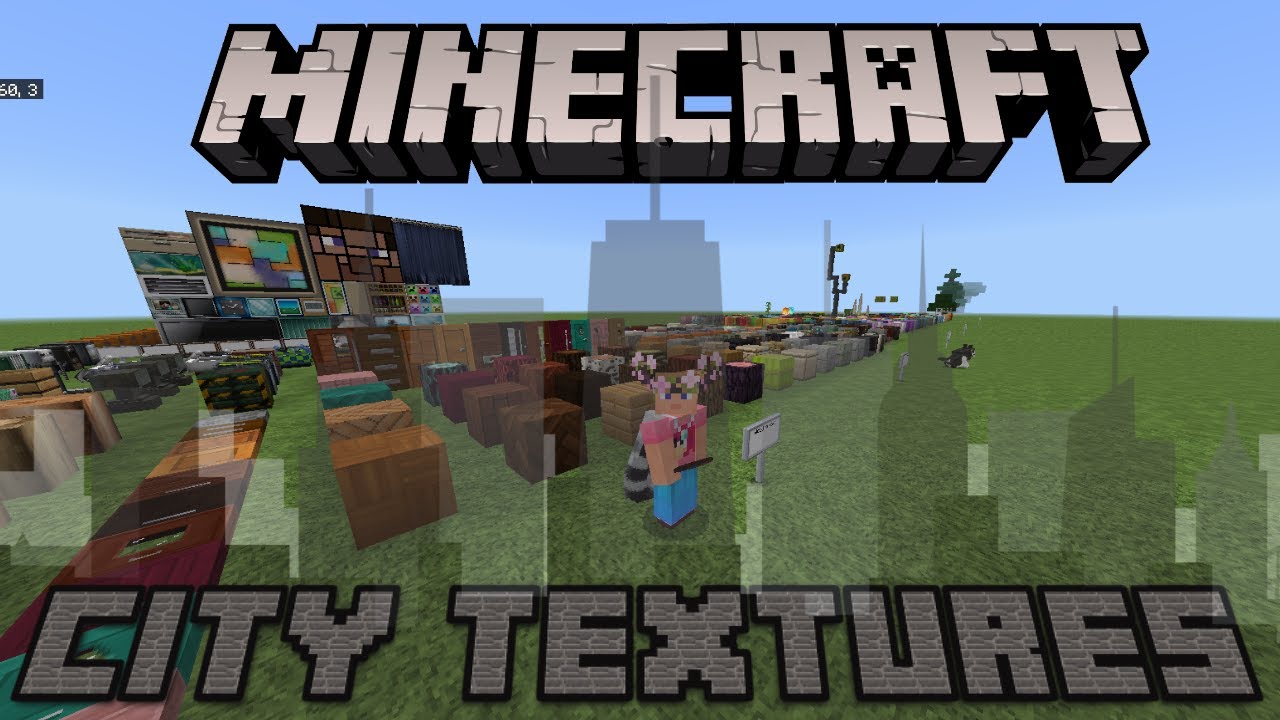 City texture pack review in Minecraft - YouTube