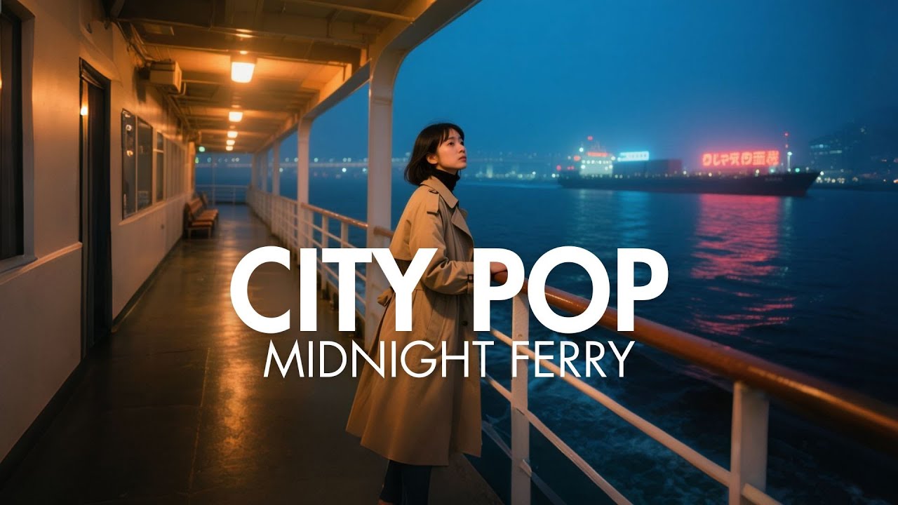 Midnight Ferry – Japanese City Pop Instrumental (1980s Night Drive Music) Chill, Study ...