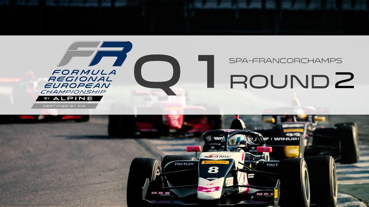 QP1 - Round 2 Spa-Francorchamps F1 Circuit - Formula Regional European ...