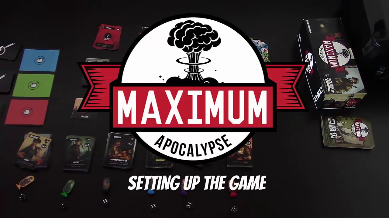 How to Setup Maximum Apocalypse (pre-kickstarter) - YouTube