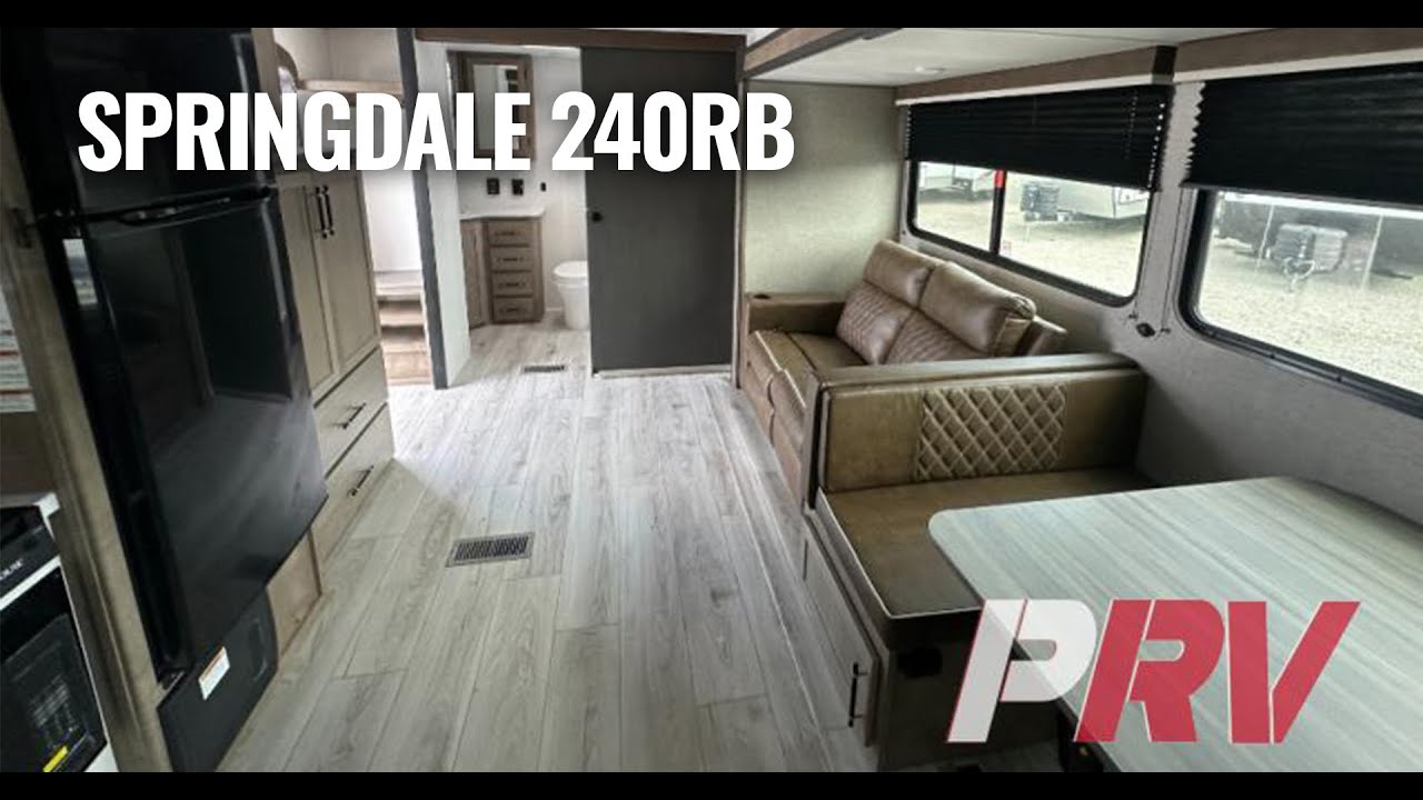 2025 Springdale 240RB - Rear Bath Travel Trailier - YouTube