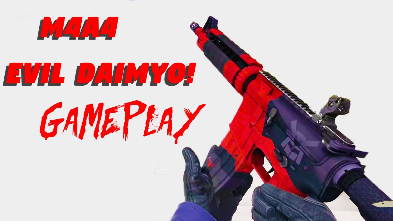 M4A4 EVIL DAIMYO GAMEPLAY! - YouTube