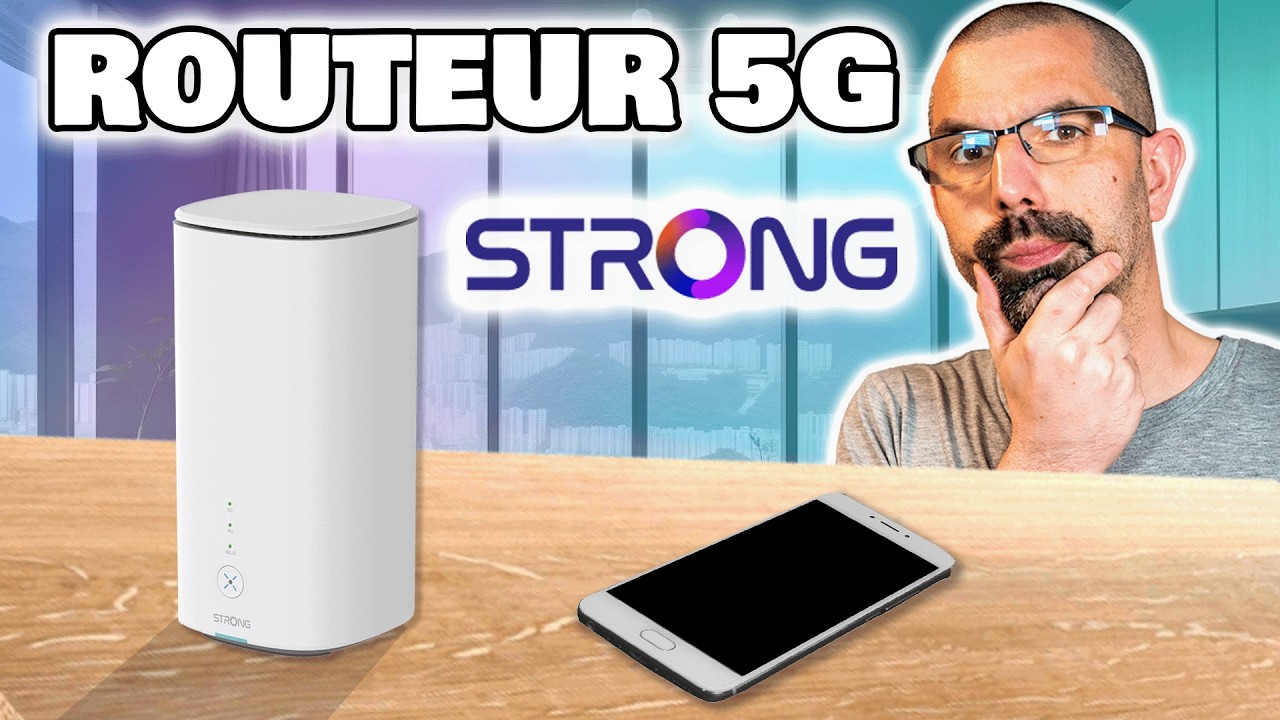 Comment avoir internet sans box avec le routeur 5g wifi 6 STRONG ...