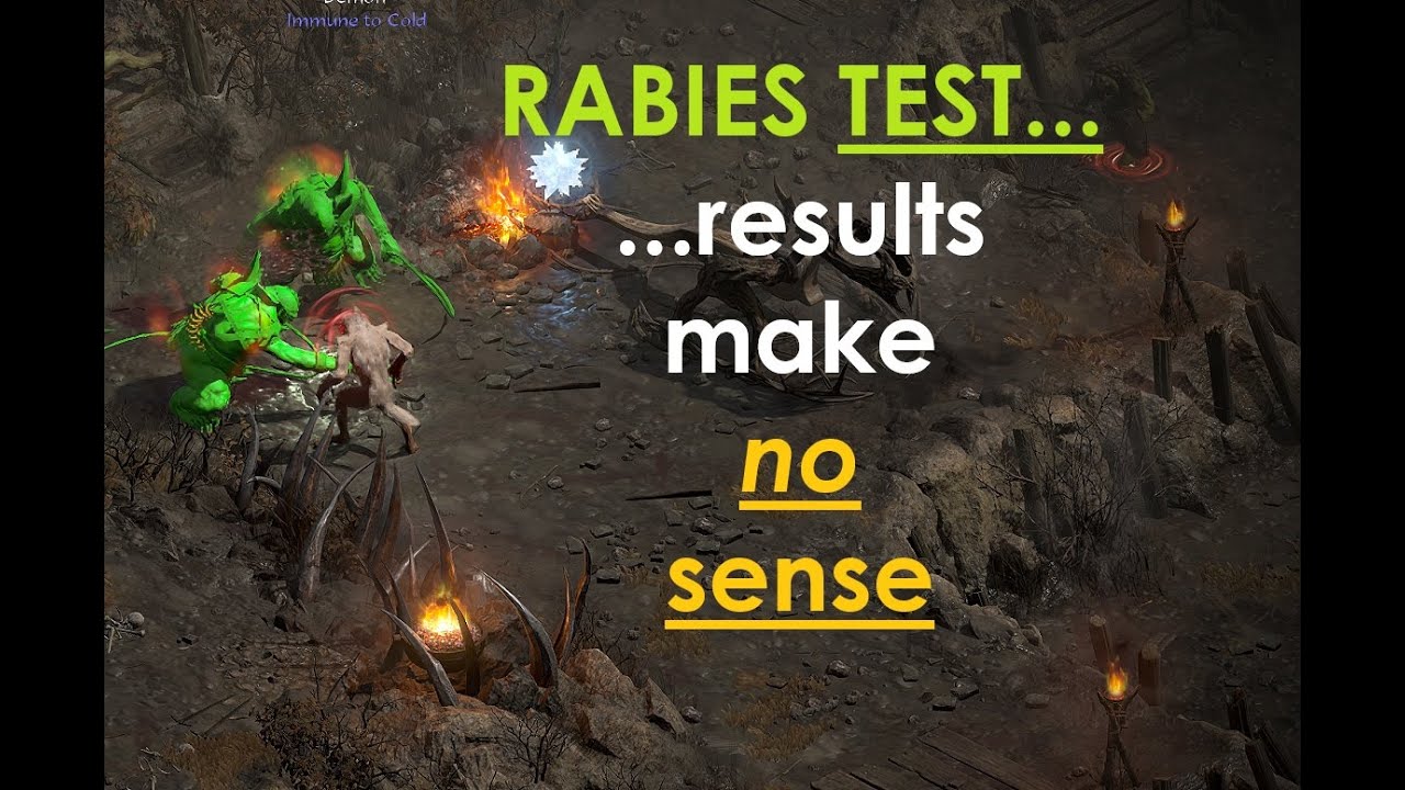 Rabies TEST - D2R Skill Demonstration - YouTube