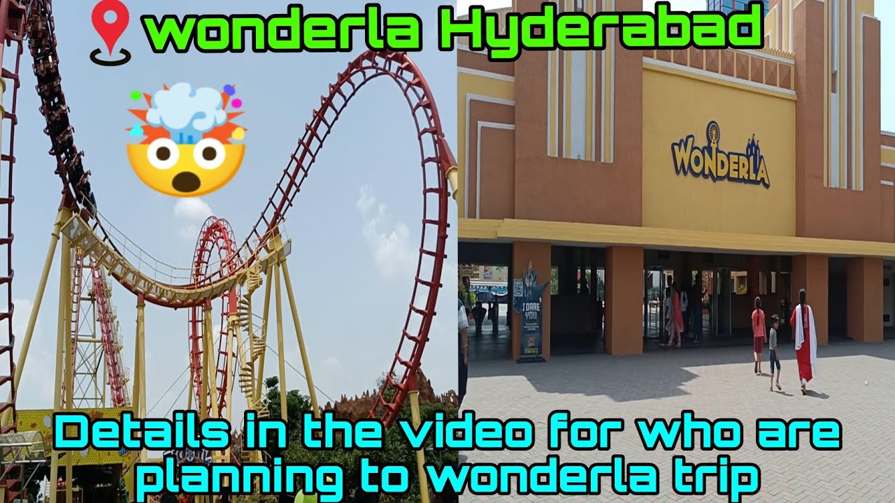 Wonderla Amusement park Hyderabad || Amazing experience at wonderla ...