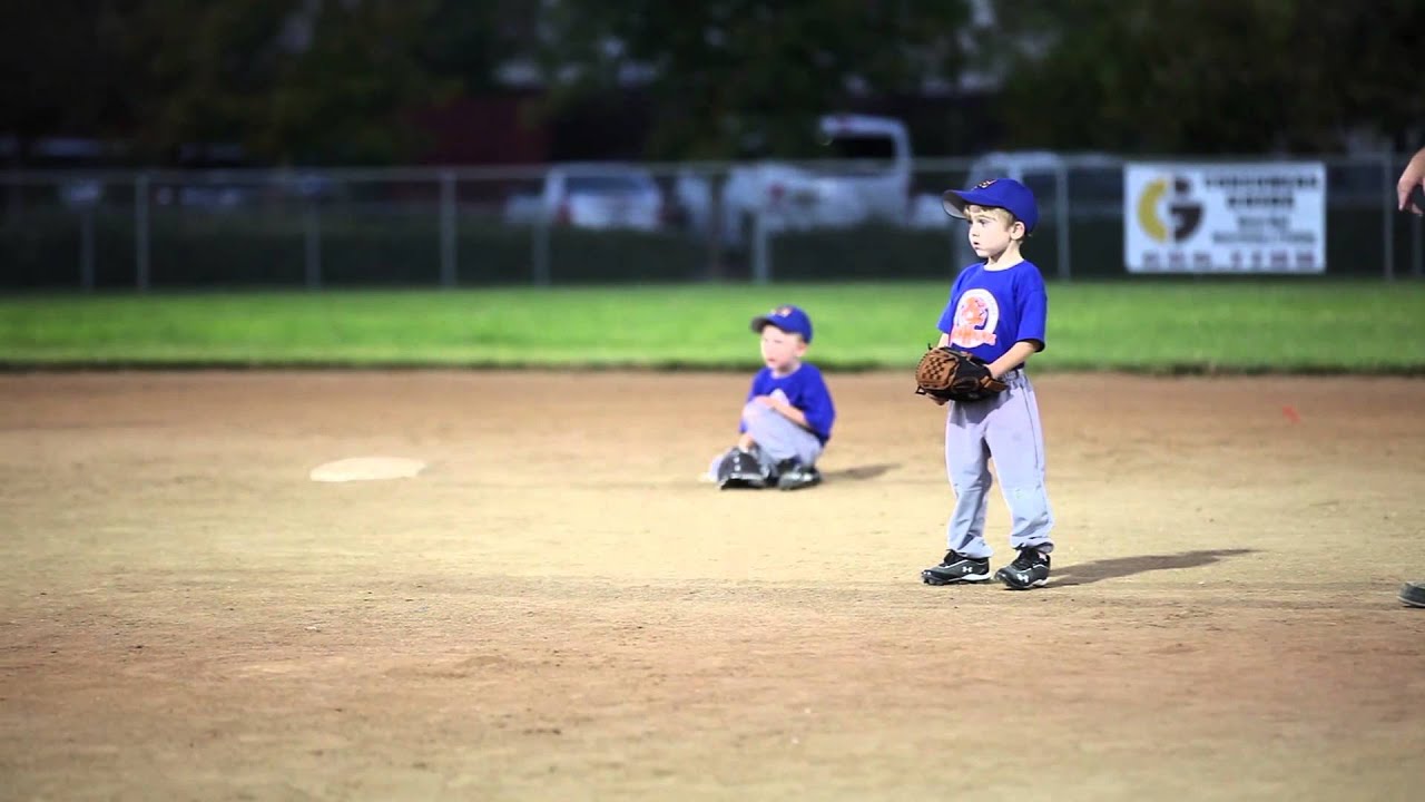 Noah's First Coach's Pitch Baseball Game - YouTube