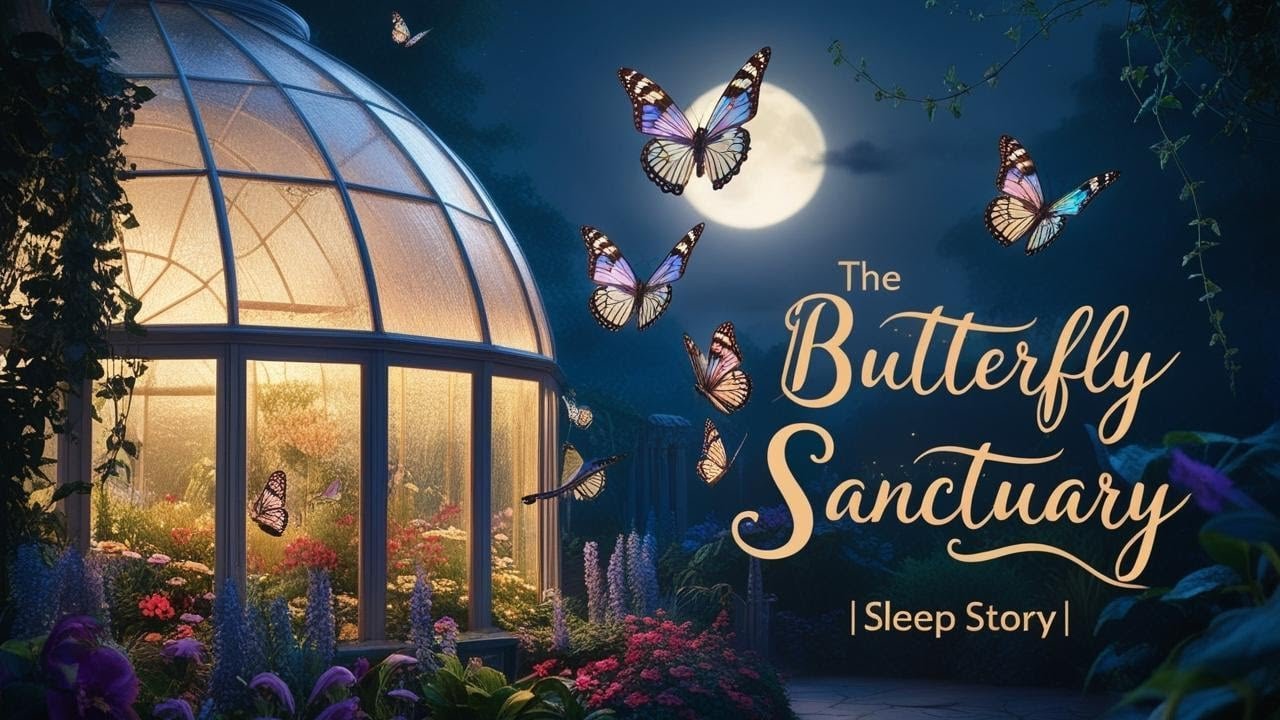Fall ASLEEP Fast? The Butterfly Sanctuary - A Soothing Sleep Story for ...