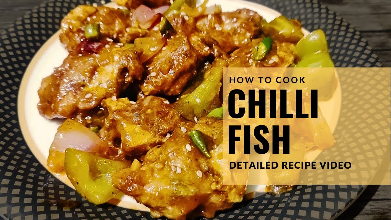 How to make chilli fish ||ভোলা মাছ - রুই মাছ ছাড়া কিভাবে chilli fish ...