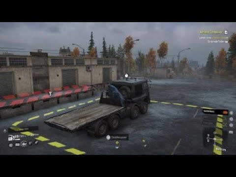 SnowRunner Oil Barrel mission - YouTube