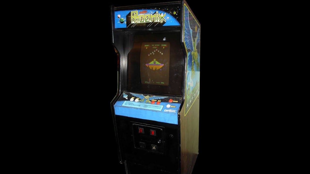 PHOENIX ARCADE AMSTAR 1980 3 BIRD TRICK NOSTALGIA CLASSIC RETRO VIDEO ...