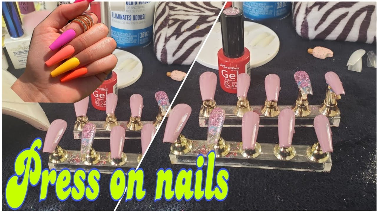 Come Make Press Ons With Me/Word of emcouragement/Beginner friendly ...