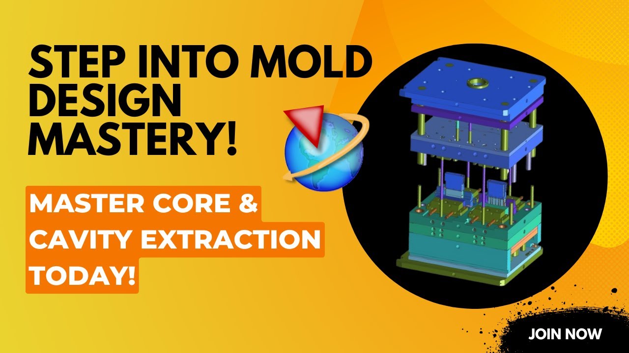 Learn Mold Design Step-by-Step | UG NX Core & Cavity Tutorial - YouTube