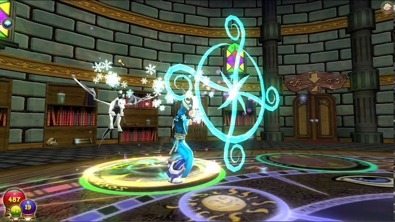 WIZARD 101 BOSS BATTLE- LADY BLACKHOPE - YouTube