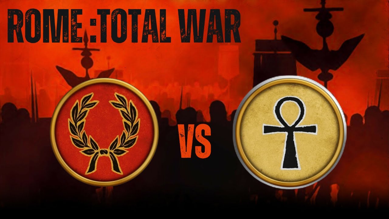 Rome: Total War | Julii vs Egypt Battle | The House of Julii Campaign ...