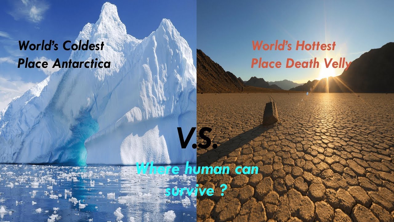 World most cold and hottest place | World record of highest and lowest ...