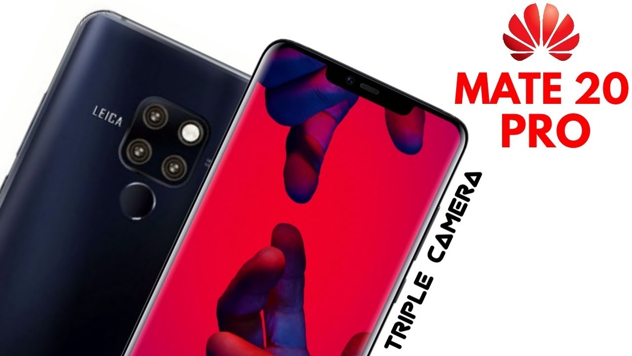 Huawei Mate 20 Pro - Hands on, First Look, Price - YouTube