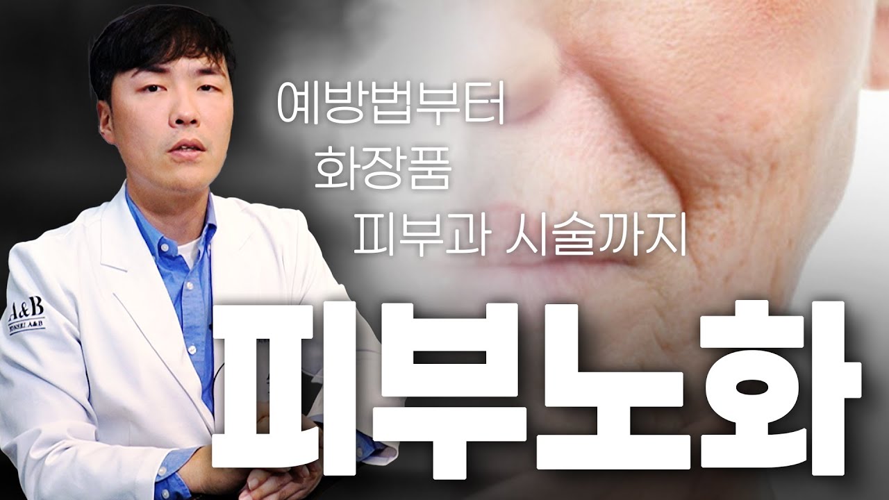 피부노화 항노화를 구체적으로 알아보자 연세에이앤비 피부과 이해진원장 Youtube