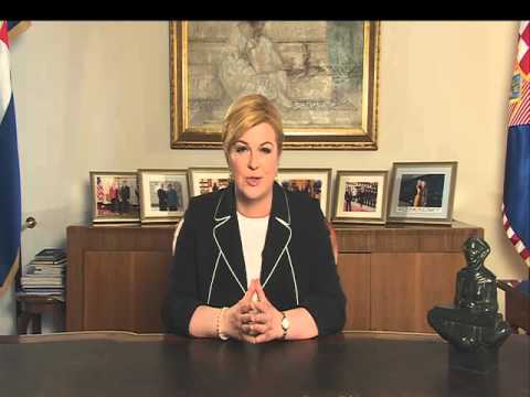 Obraćanje predsjednice Kolinde Grabar-Kitarović